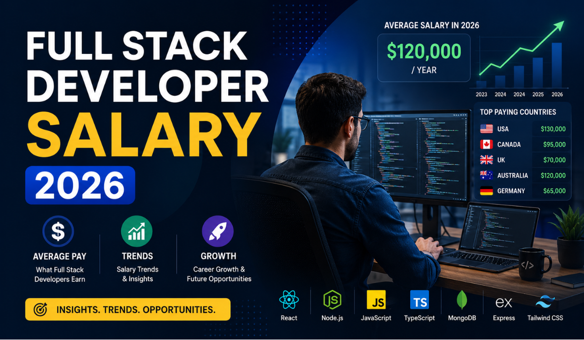 Full Stack Developer Salary 2026: Average Pay, Trends & Growth
